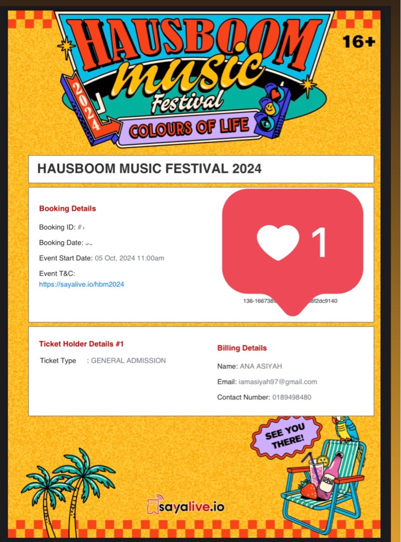 Hausboom 2024, Tickets & Vouchers, Event Tickets on Carousell
