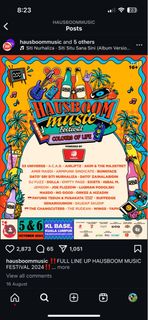 WTS HAUSBOOM 2024, Tickets & Vouchers, Event Tickets on Carousell