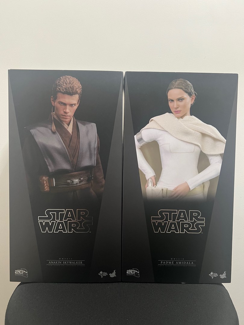 Hot Toys AOTC Anakin & Padme SET, Hobbies & Toys, Toys & Games on Carousell