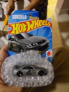Hot Wheels R33 Godzilla Grey, Hobbies & Toys, Toys & Games on Carousell