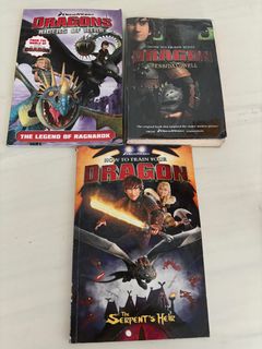 How to train your dragon (HTTYD) books, Hobbies & Toys, Books ...