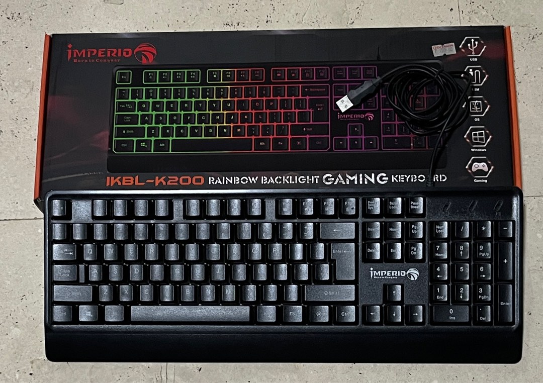 Imperio Gaming Keyboard, Computers & Tech, Parts & Accessories ...