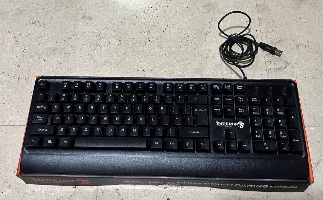Imperio Gaming Keyboard, Computers & Tech, Parts & Accessories ...
