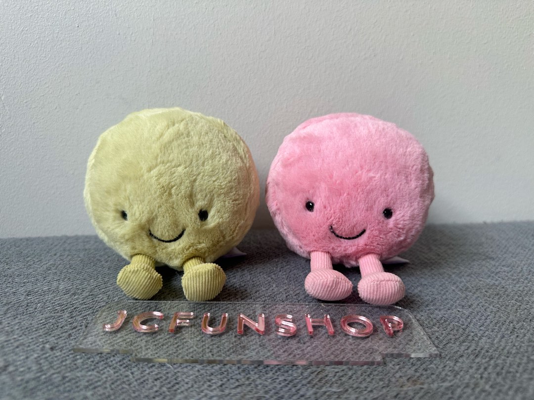 Jellycat Amuseable Mia / Max Macaron, Hobbies & Toys, Toys & Games on ...