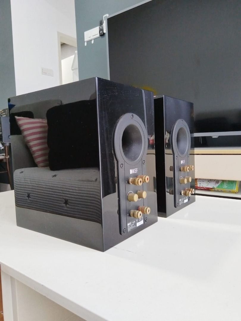 Kef 5.1 channel home theater speaker system with Onkyo 7.1 channel ...