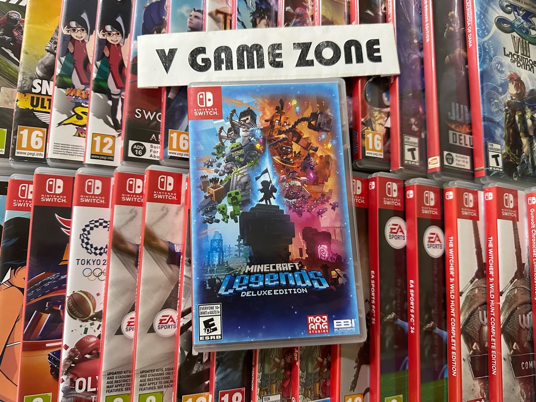 (with DLC) Minecraft Legends Deluxe Edition | Nintendo Switch Used ...