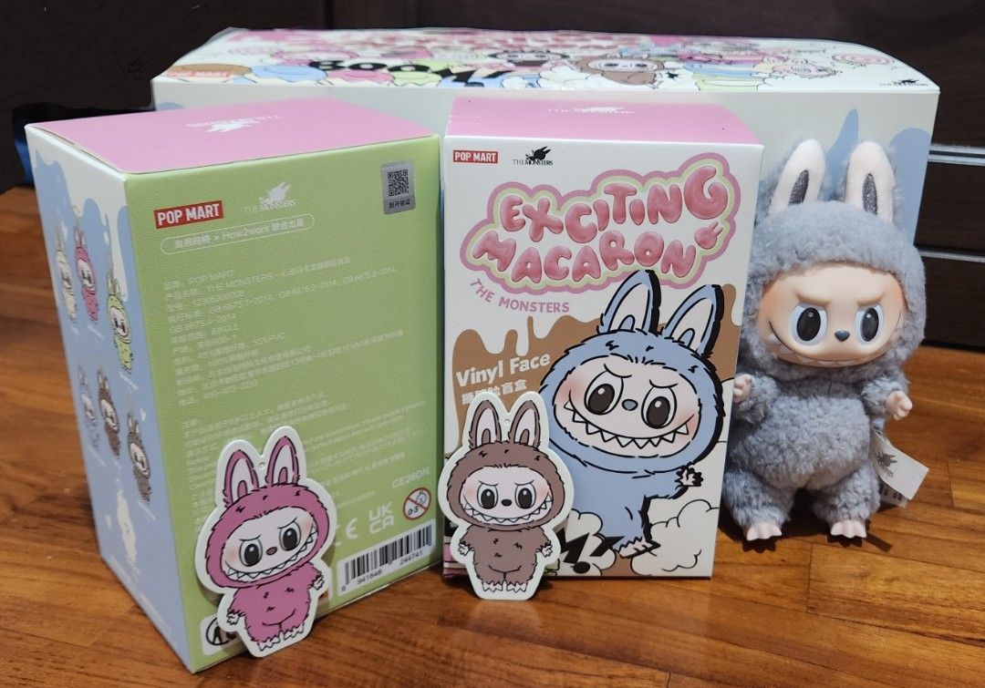 Labubu Macaroons Series [100% Authentic], Hobbies & Toys, Toys & Games ...