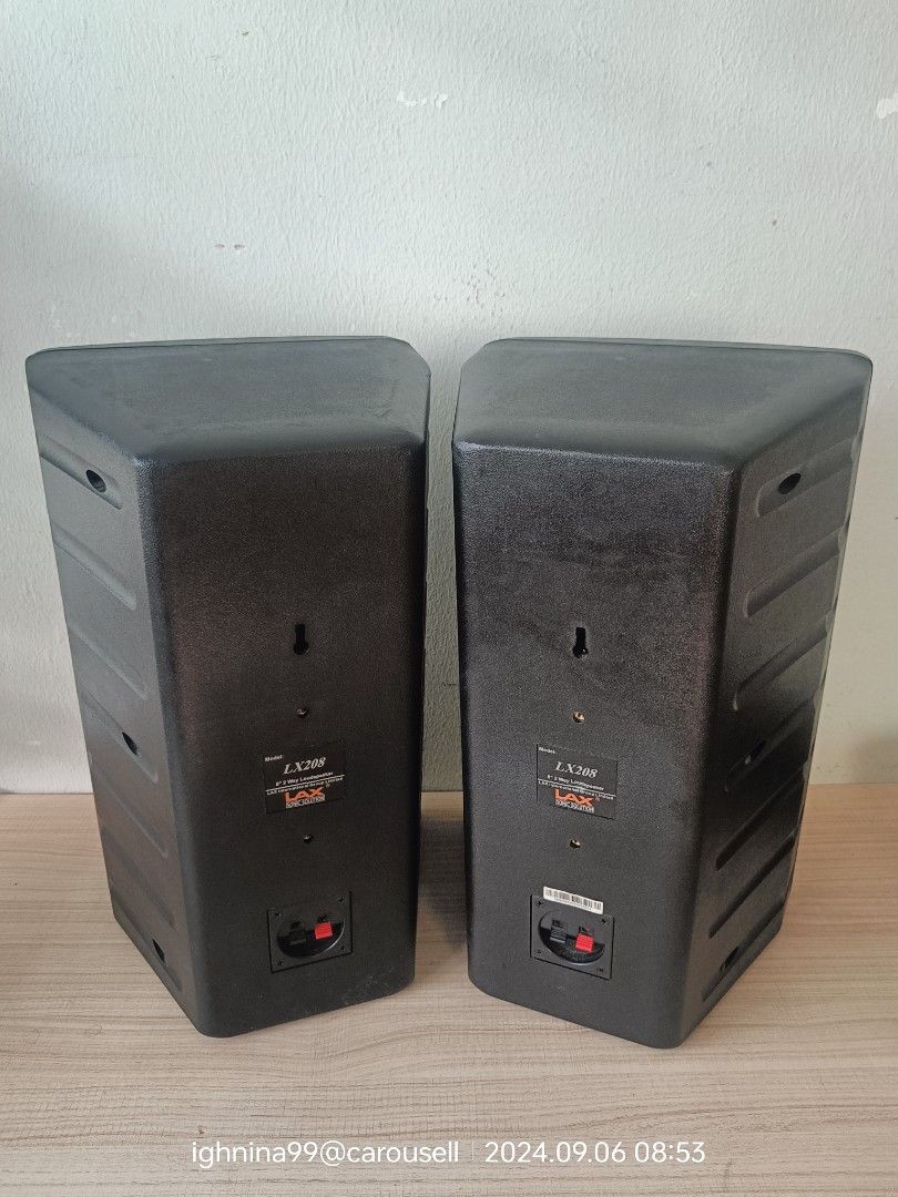 LAX Sonic Solution LX-208 Commercial Indoor Outdoor Speaker Untuk ...