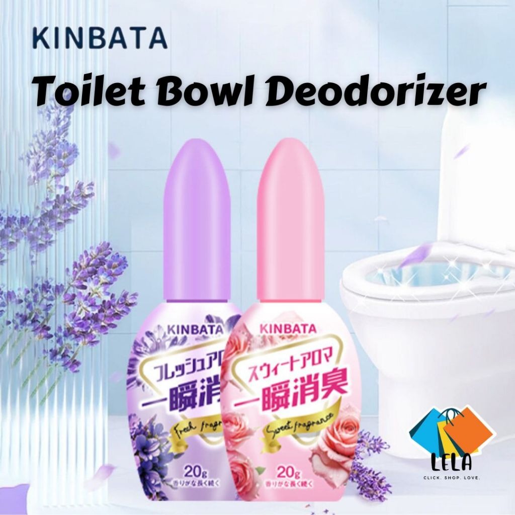 【LELA SG】Kinbata Toilet Bowl Deodorizer Toilet Bowl Drop Toilet Bowl Fragrance 20ml, Beauty ...