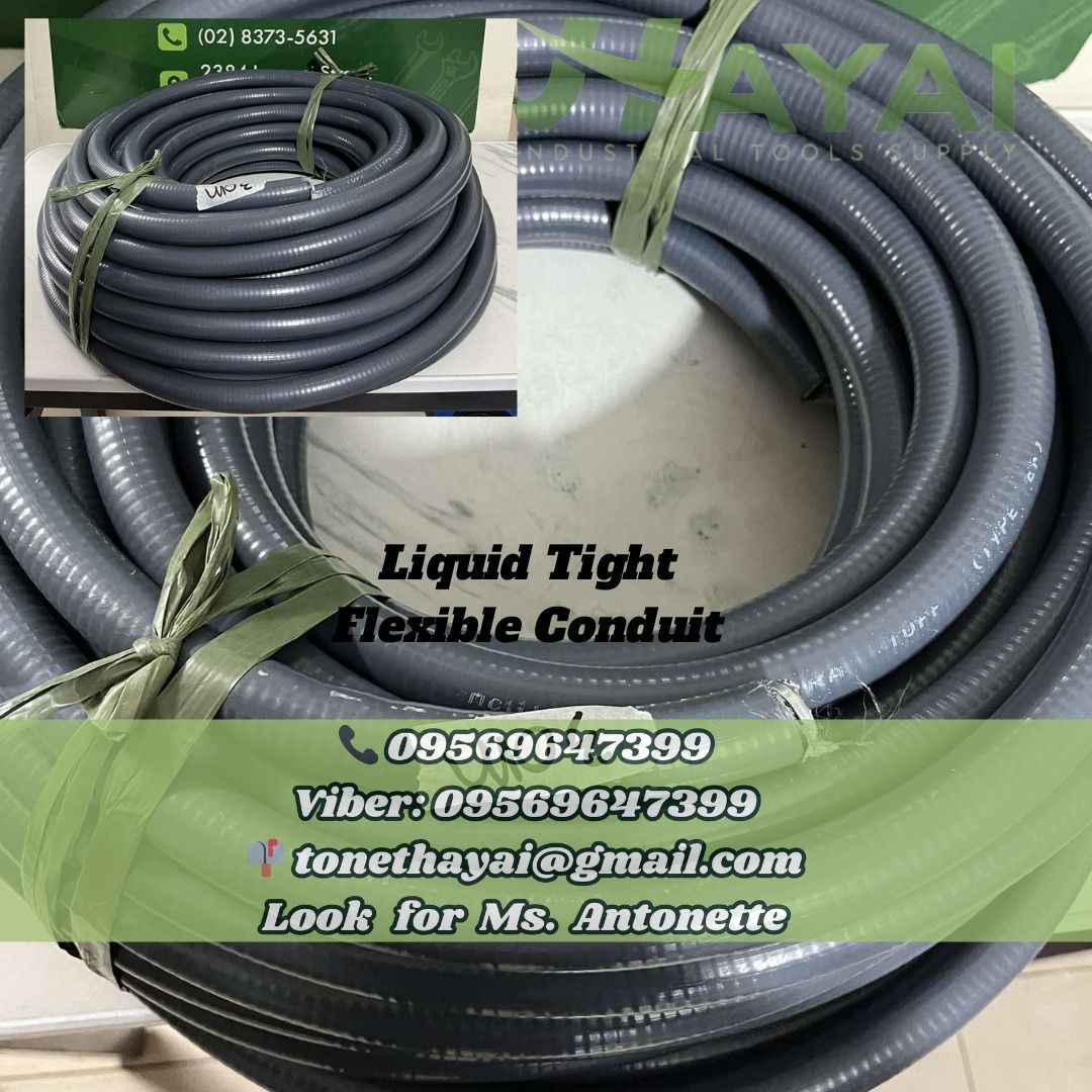 Liquid Tight Flexible Conduit, Commercial & Industrial, Industrial ...