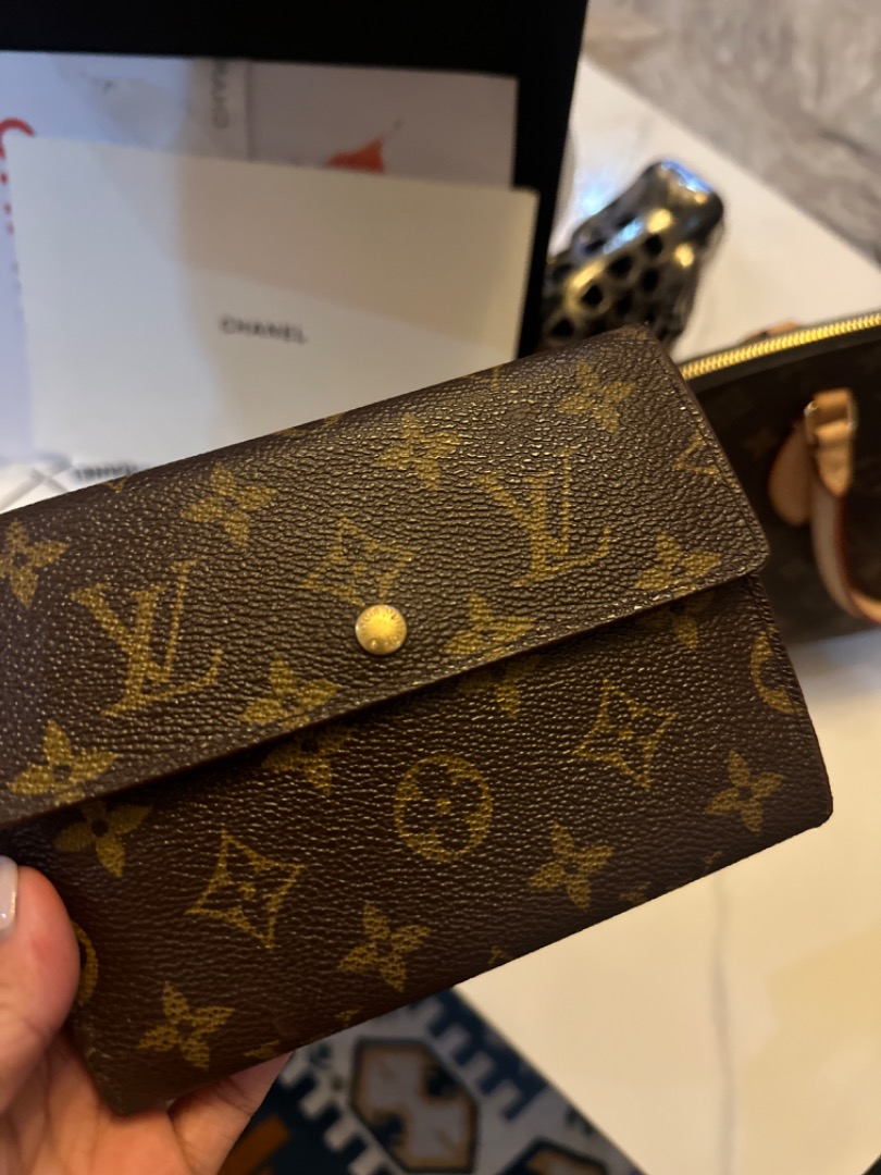 Louis Vuitton Mono Wallet, Luxury, Bags & Wallets on Carousell