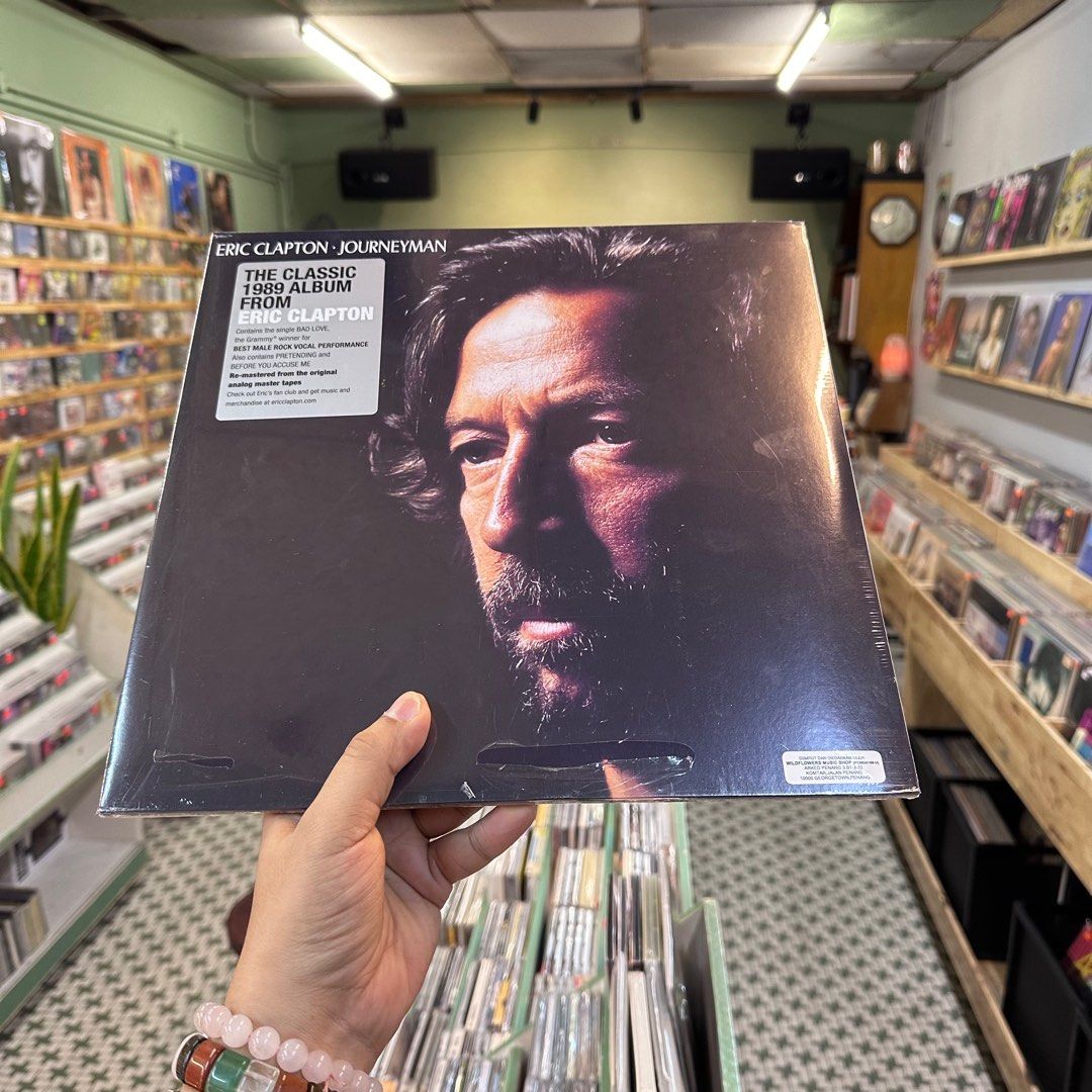 [LP] Eric Clapton | JourneyMan, Hobbies & Toys, Music & Media, Vinyls ...