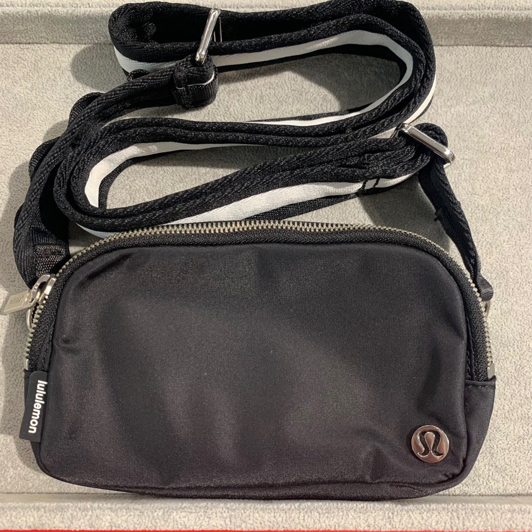 Lululemon black mini sling bag, Women's Fashion, Bags & Wallets, Cross ...