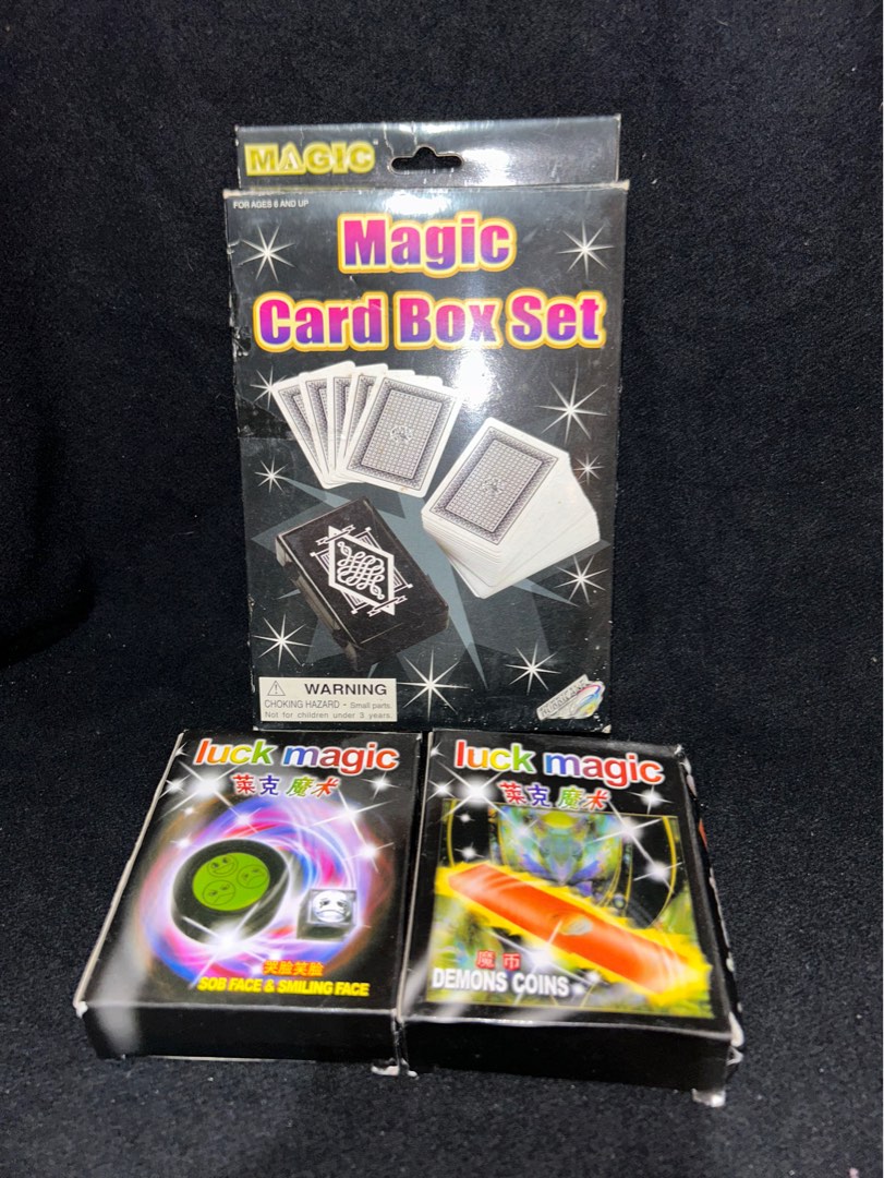 Magic Card Box, Luck Magic Bundle, Hobbies & Toys, Toys & Games on ...