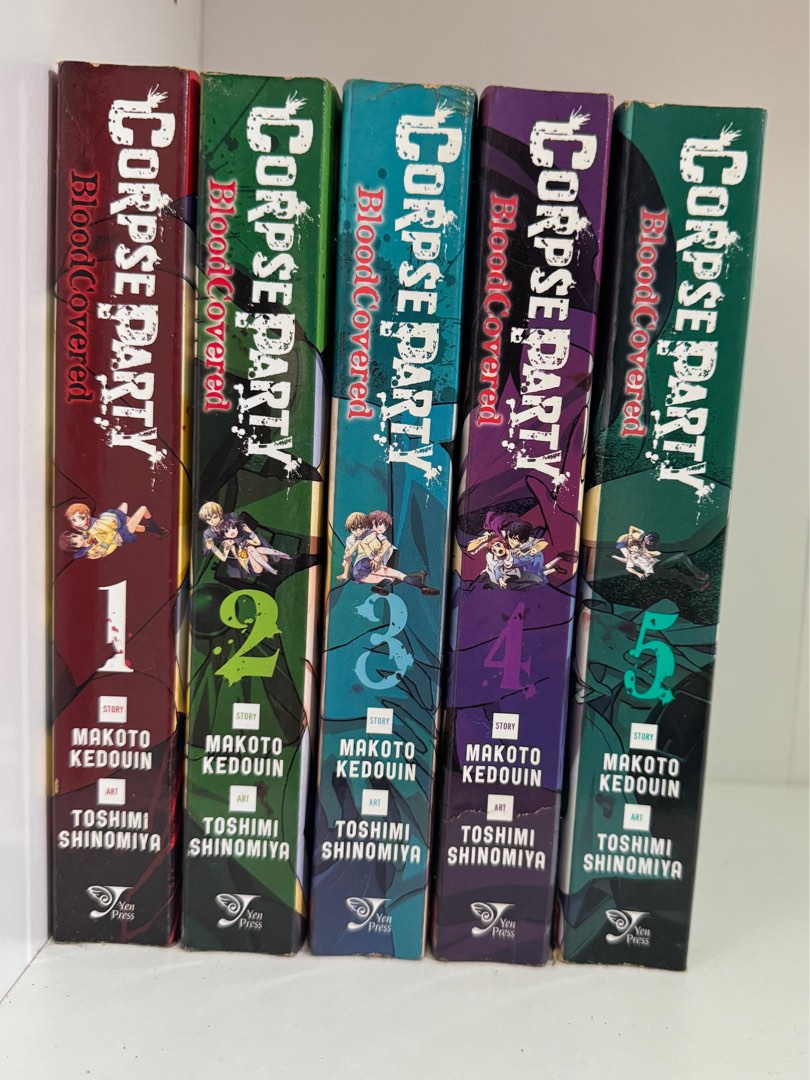 Manga Corpse Party Blood Covered Completed Fullset, Hobbies & Toys ...