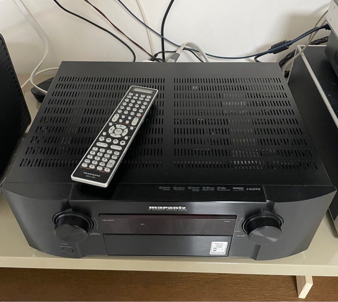 Marantz SR 6005 AV receiver, 音響器材, Soundbar、揚聲器、藍牙喇叭、耳擴 - Carousell