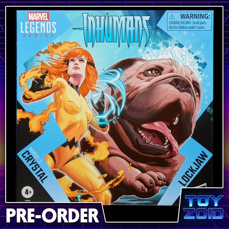 Marvel Legends Inhumans Crystal and Lockjaw Deluxe, Hobbies & Toys ...