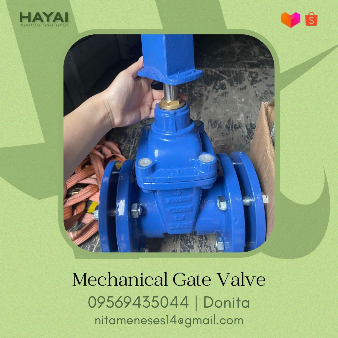 Mechanical Gate Valve, Commercial & Industrial, Construction Tools & Equipment on Carousell