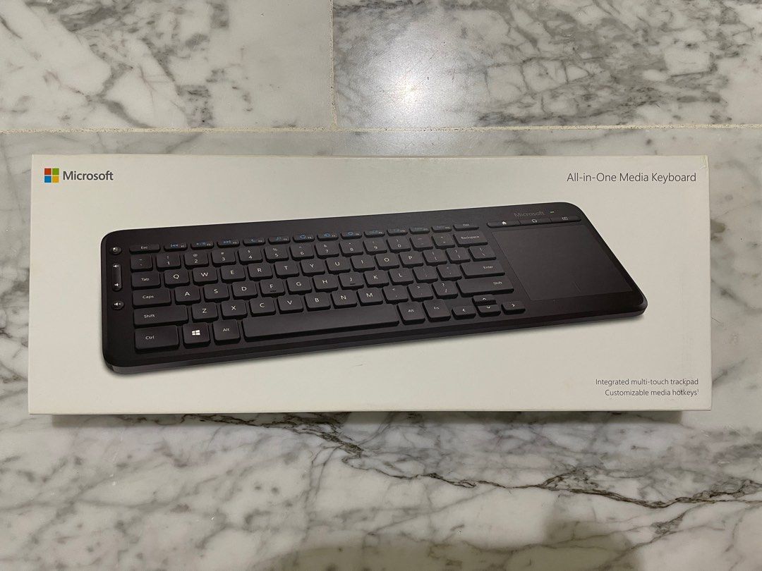 Microsoft All-in-One Media Keyboard, Computers & Tech, Parts ...