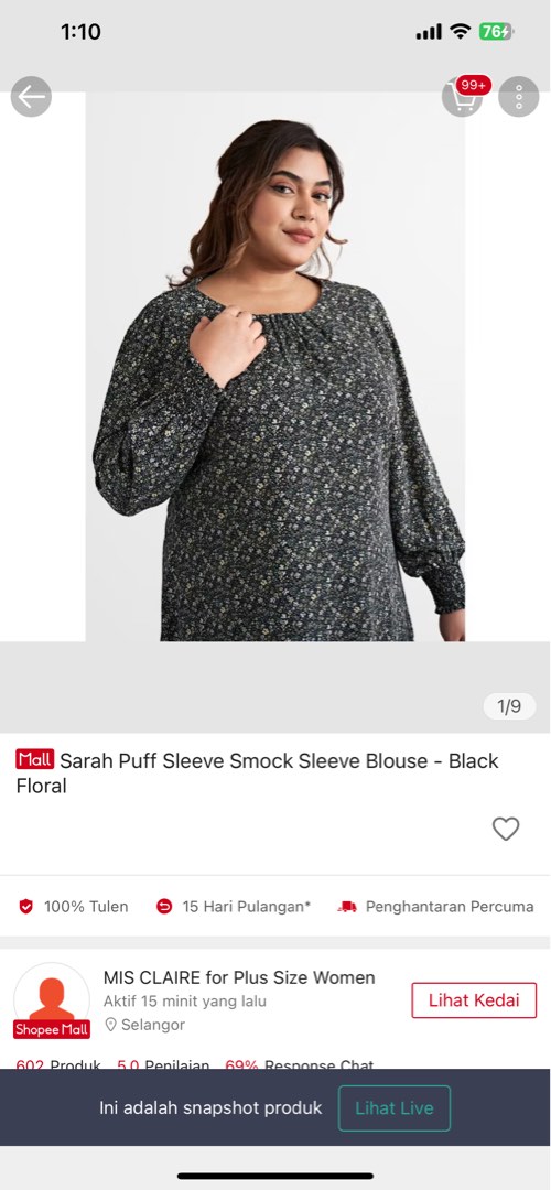 Misclaire Mis Claire Sarah Puff & sandria skirt, Women's Fashion, Dresses & Sets, Sets or ...