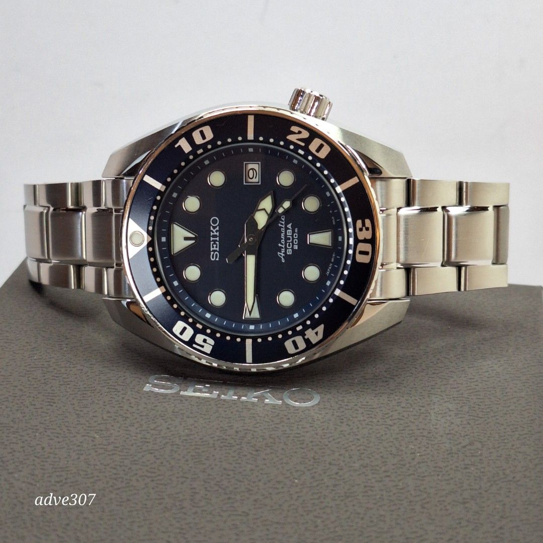 細mm SBDC SUMO automatic SEIKO SBDC003 6R15 精工 diver’s SCUBA 日本製造 made ...