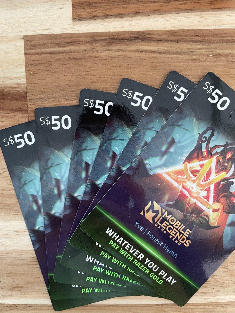 Mobile Legends Gift Cards, Video Gaming, Gaming Accessories, Game Gift ...