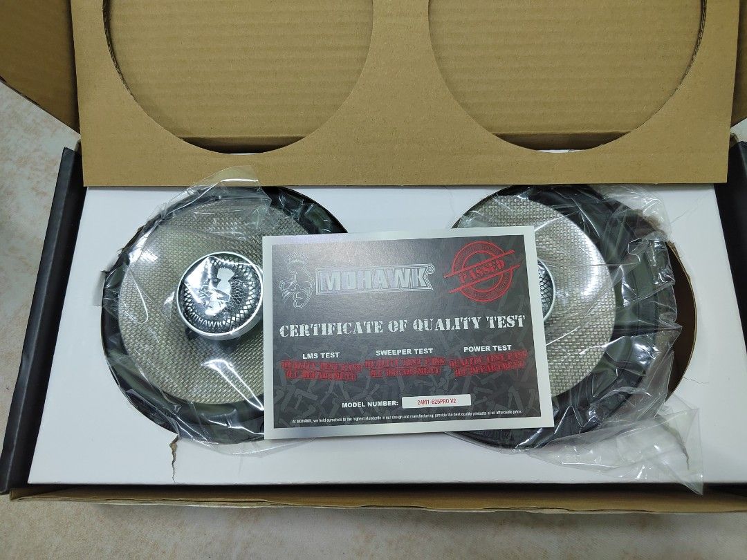 Mohawk M1 Pro V2 2 way coaxial speaker, Audio, Soundbars, Speakers ...