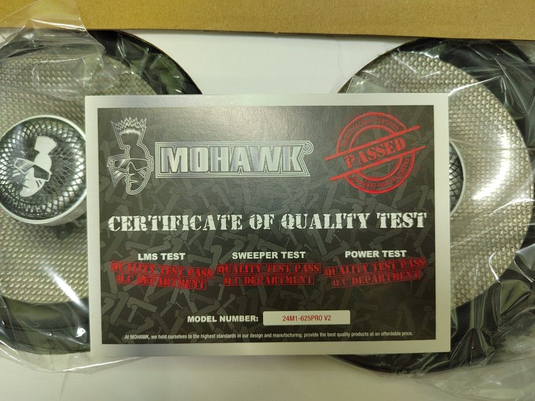 Mohawk M1 Pro V2 2 way coaxial speaker, Audio, Soundbars, Speakers ...