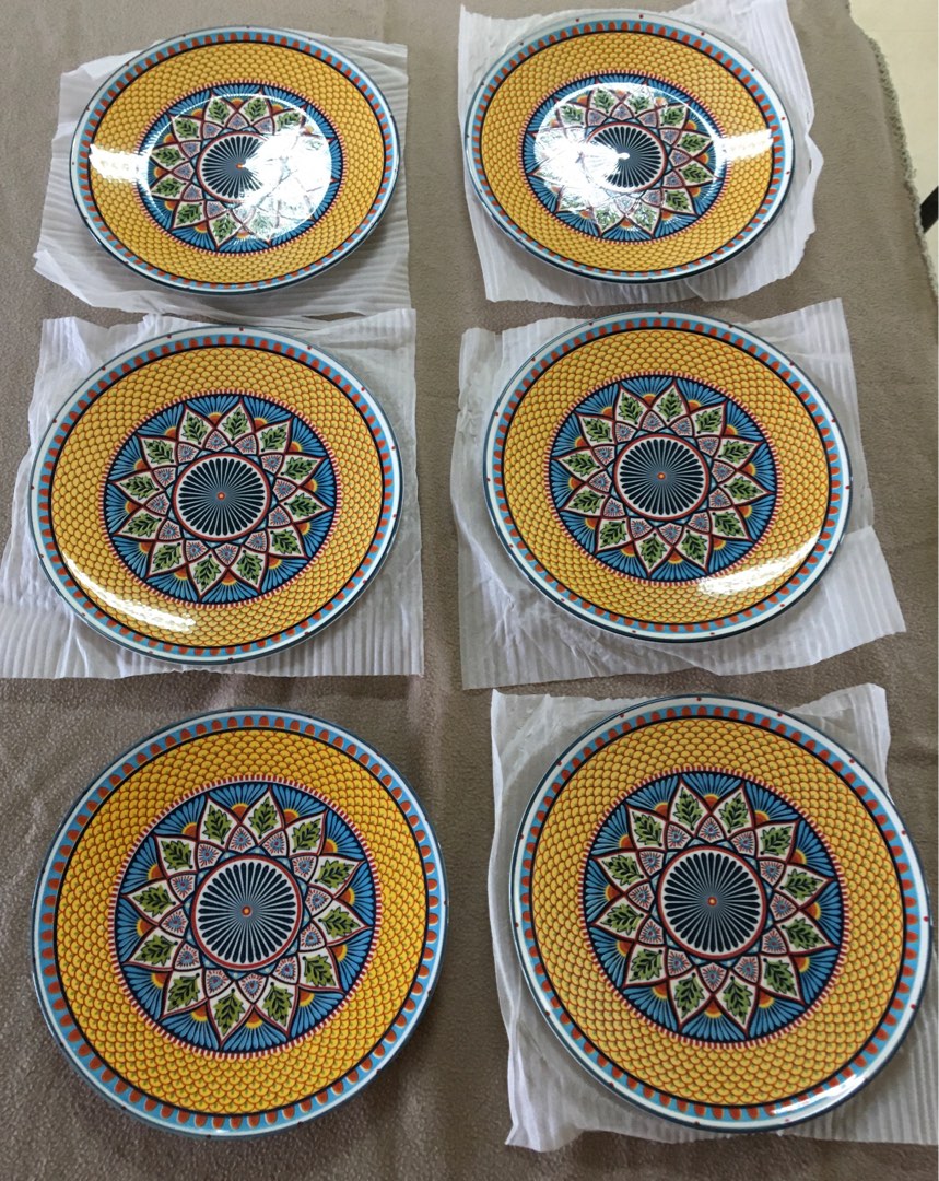 Moroccan Plates, Furniture & Home Living, Kitchenware & Tableware ...