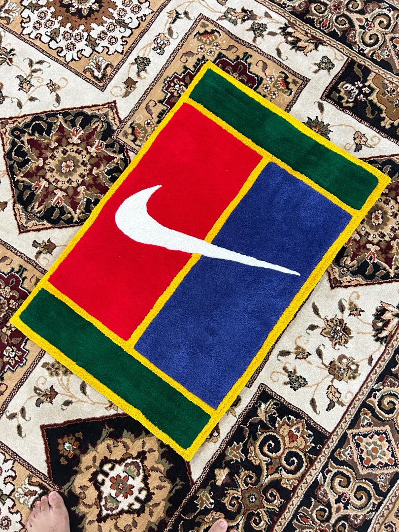 Nike court rug, Furniture & Home Living, Home Decor, Carpets, Mats ...