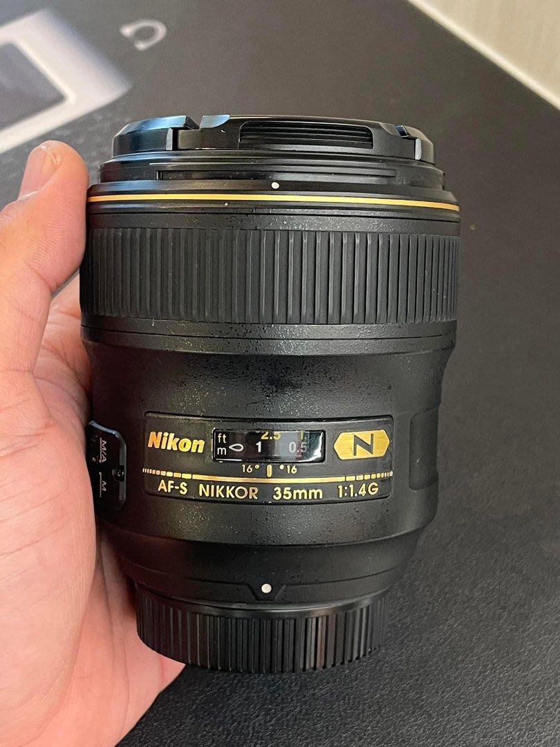 NIKON AFS 35mm f1.4G N, Photography, Lens & Kits on Carousell