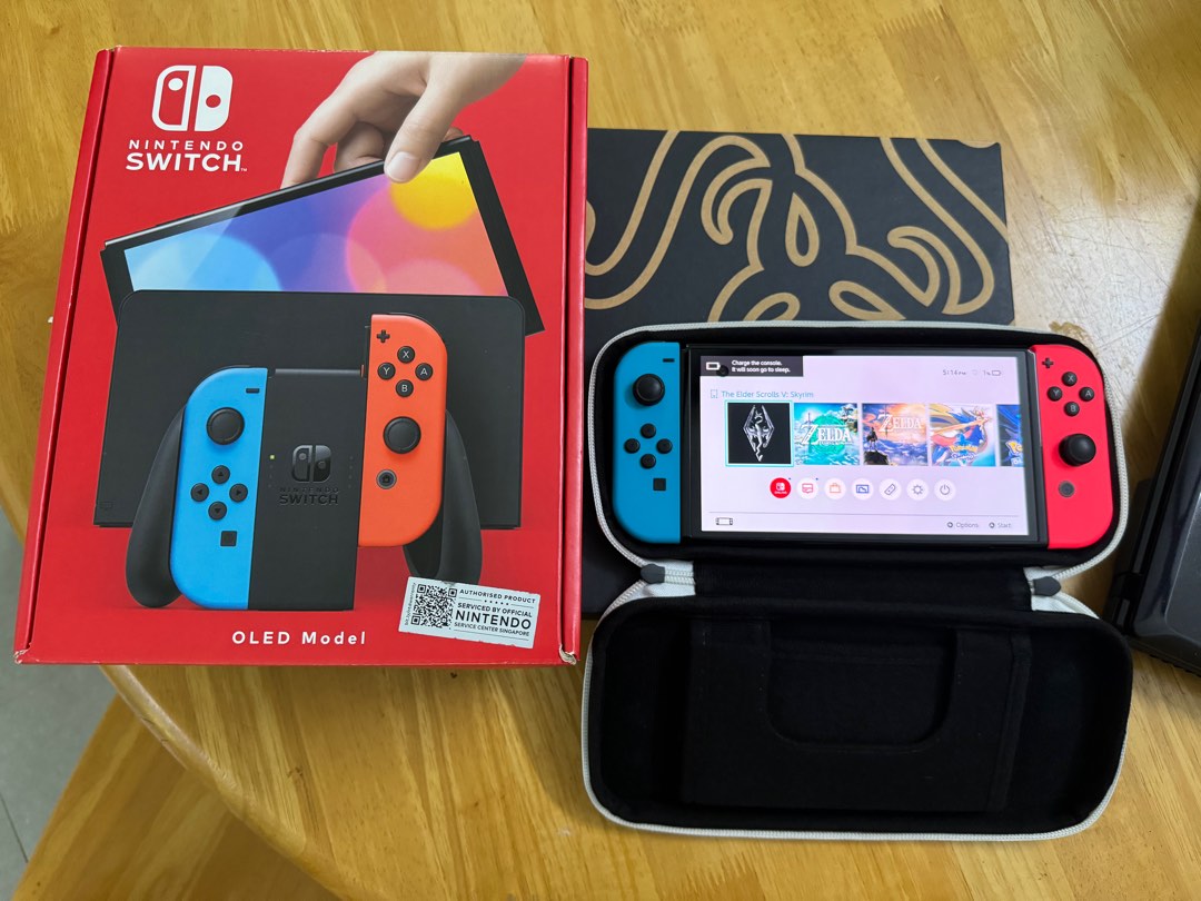 Nintendo Switch OLED V2, Video Gaming, Video Game Consoles, Nintendo on ...