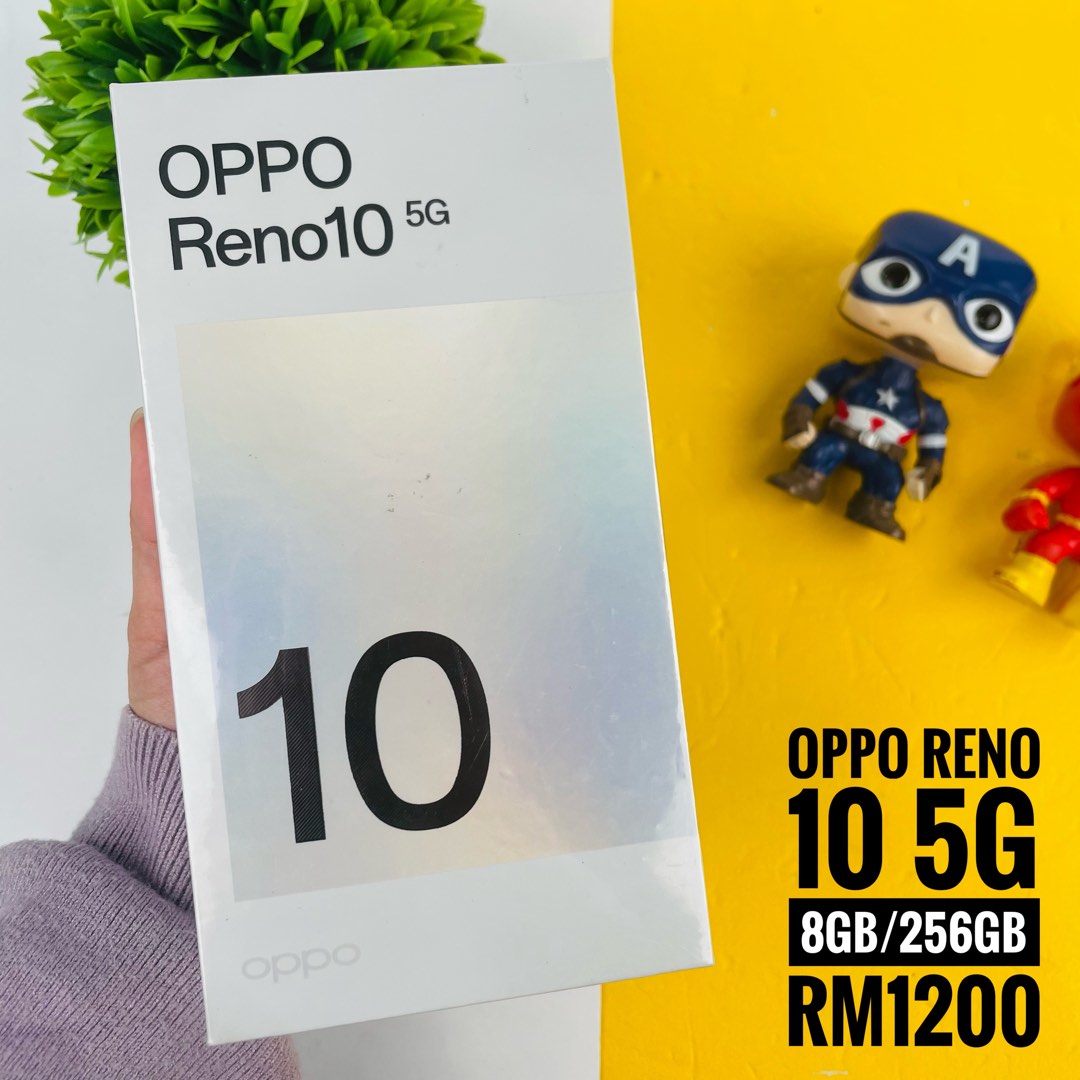 Oppo Reno 10 5G 256GB Ice Blue, Mobile Phones & Gadgets, Mobile Phones ...