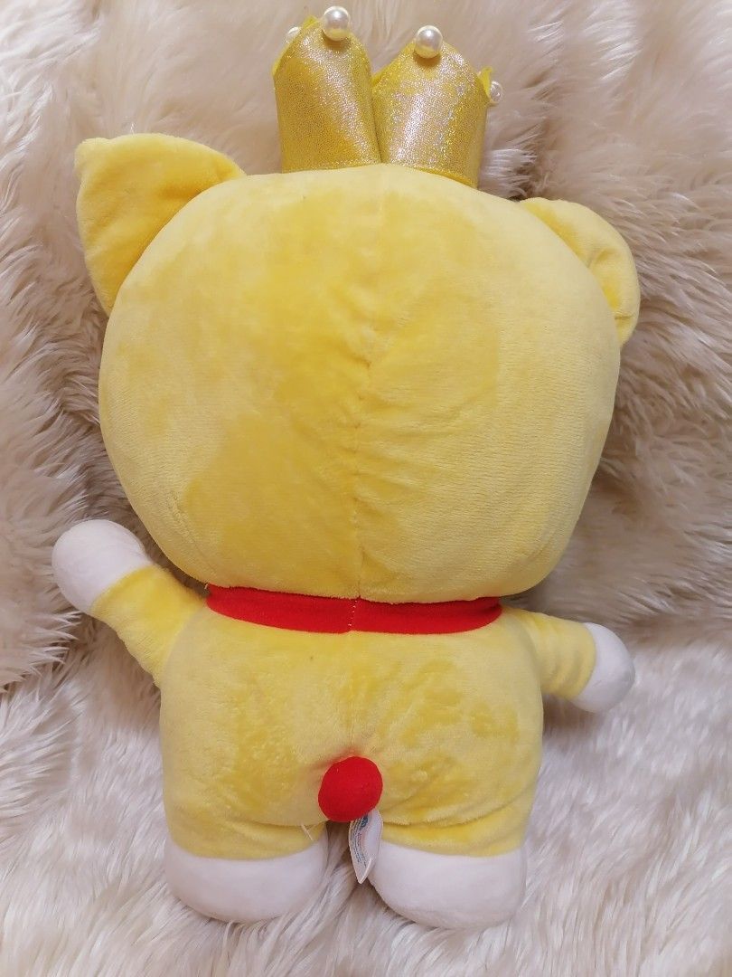 Original yellow color Doraemon happy birthday Stuffed Toys Soft toys ...