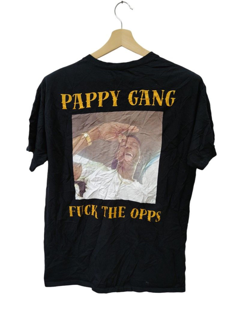 Pappy Gang Rapper Hip Hop, Men's Fashion, Tops & Sets, Tshirts & Polo ...
