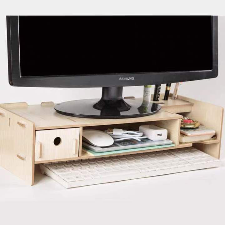 Pc computer monitor stand, Furniture & Home Living, Furniture, TV ...