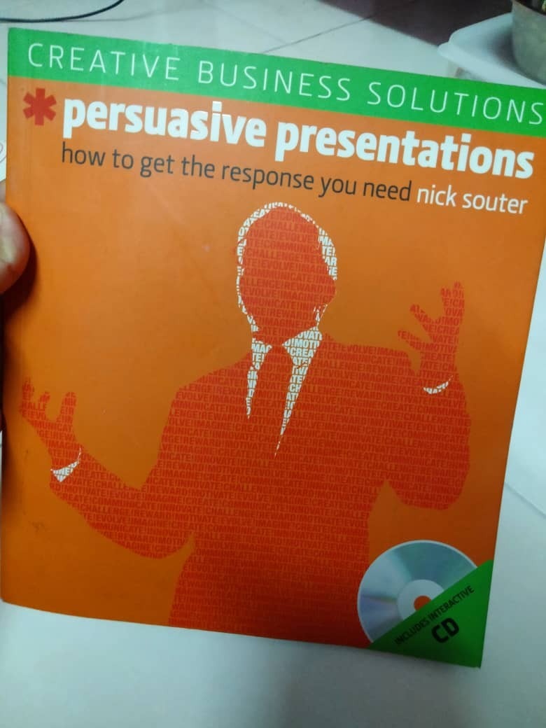 Persuasive Presentations - Nick Souter ( Book with CD ), Hobbies & Toys, Books & Magazines ...