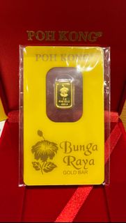 Gold Bar 1 gram 999.9 MASDORA, Luxury, Accessories on Carousell