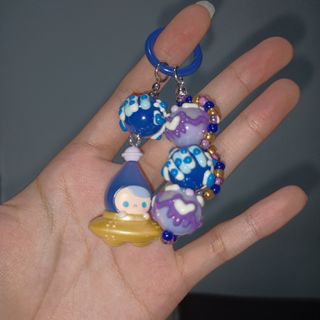 Popmart Popbean Bag Charm Keychain Skullpanda Labubu Dimoo, Hobbies ...