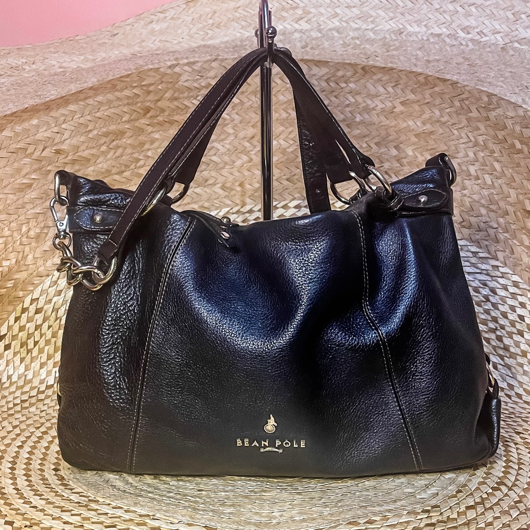 PRE OWNED AUTHENTIC BEANPOLE TWO WAY BAG (HANDBAG AND CROSSBODY BAG ...