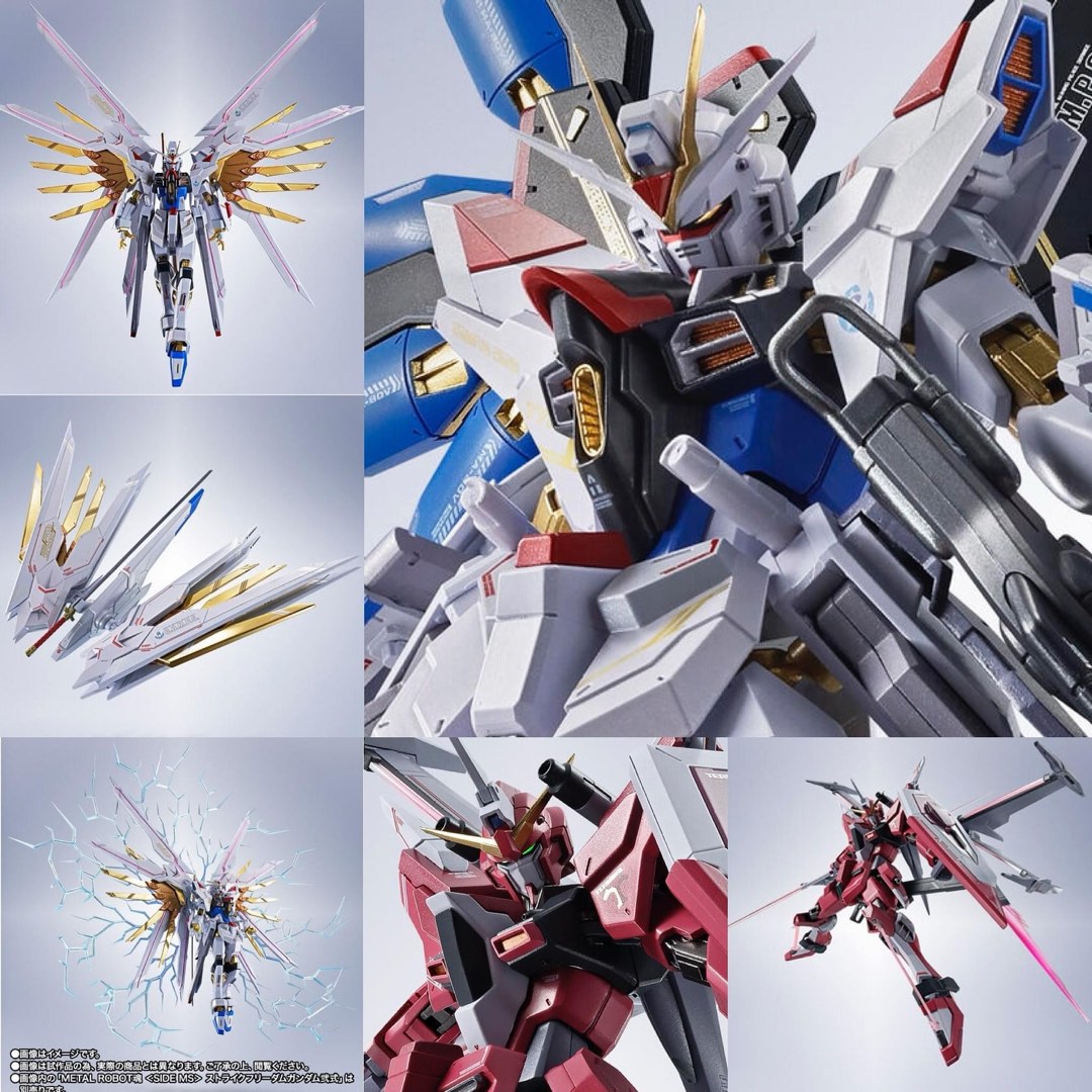 ⚜️Pre-Order⚜️ MAY 2025 Metal Robot Spirit Strike Freedom Gundam Type II ...
