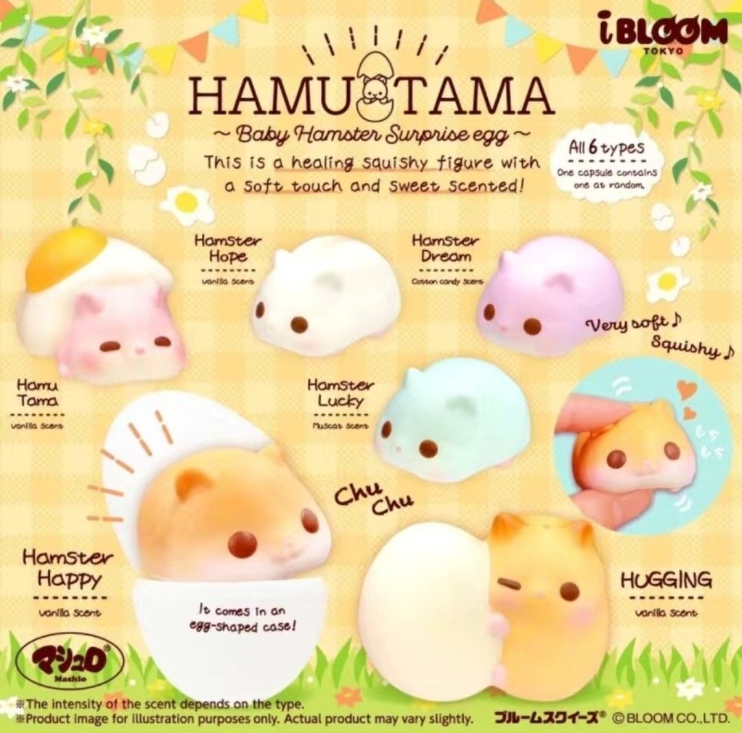 Preorder Ibloom blind box blind egg surprise squishy, Hobbies & Toys ...