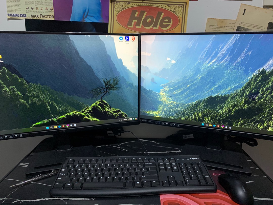 Pro MP251 Series Dual monitor and Power Logic/Agile Gaming Series ...