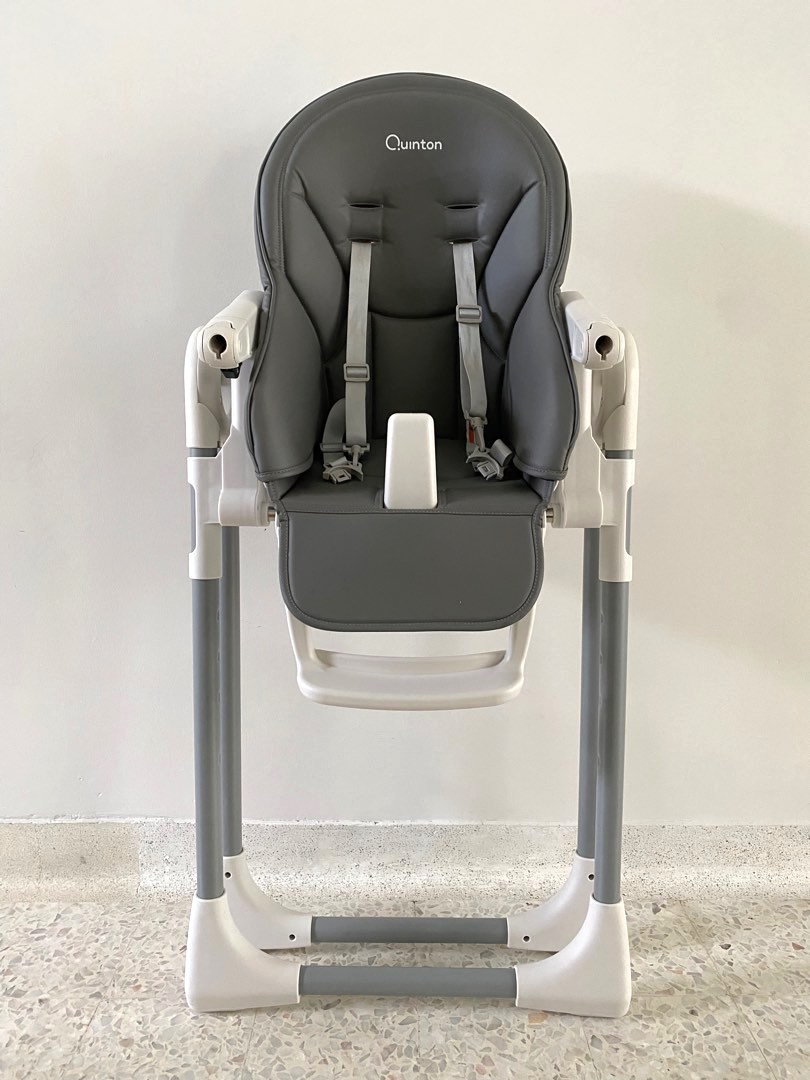 Quinton: Coco High Chair (Grey), Babies & Kids, Nursing & Feeding, Baby ...