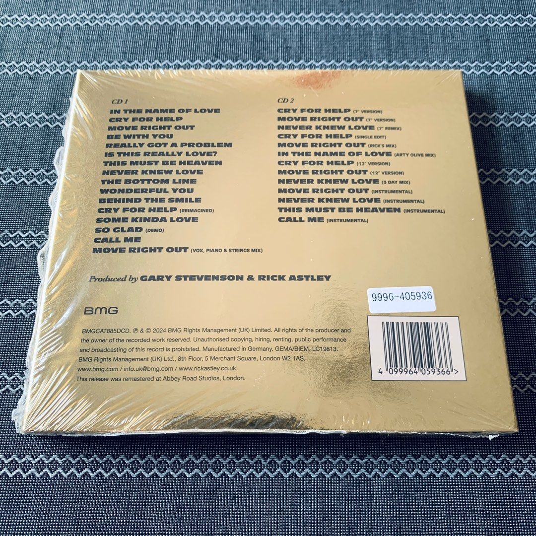 Rick Astley - Free [2024 Deluxe Reissue Edition] 2 CD, Hobbies & Toys ...