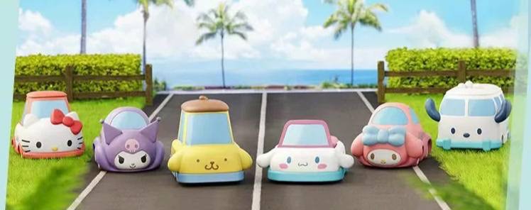 Sanrio & Friends Bumper Car Series Blindbox (My Melody/Kuromi ...