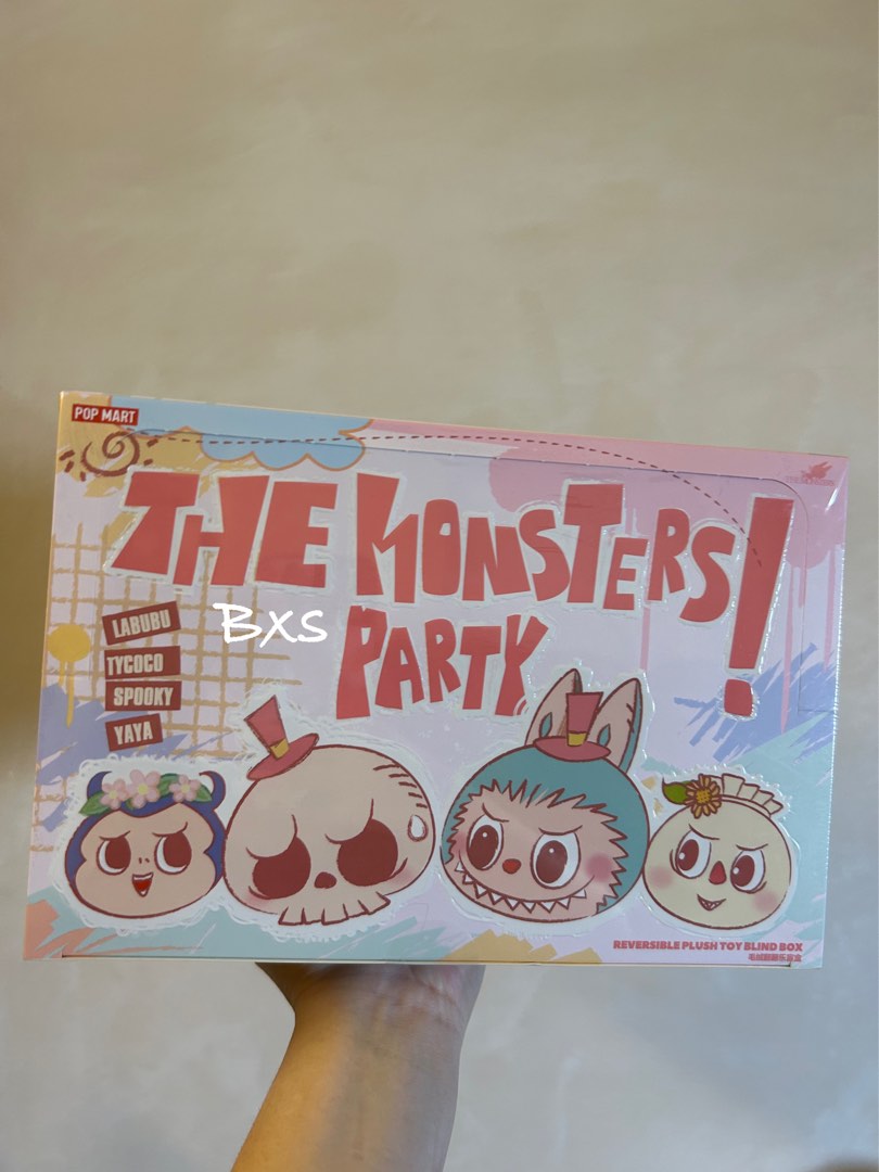 Sealed instock case set - Authentic Popmart POP MART THE MONSTERS Party ...