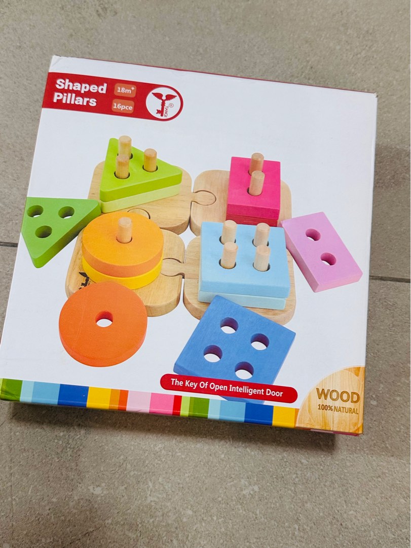 Shaped Pillar Toy, Hobbies & Toys, Toys & Games on Carousell