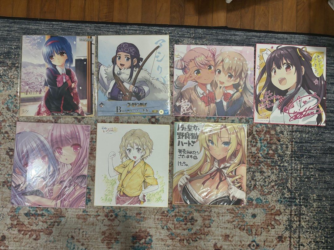 Shikishi / artboard / anime merchandise / kuroko no basket / haikyu ...