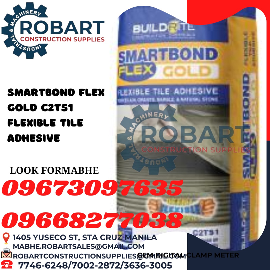 SMARTBOND FLEX GOLD C2TS1 FLEXIBLE TILE ADHESIVE, Commercial ...